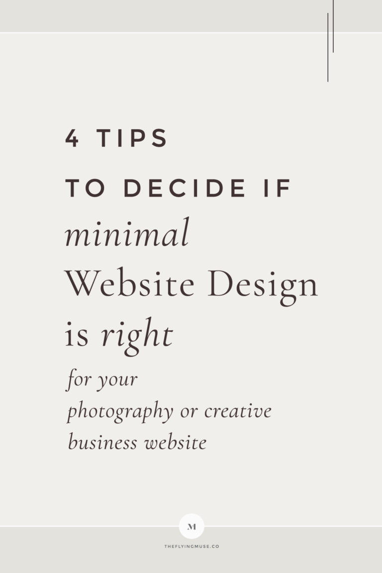 4 Tips How to decide if Minimal Web Design is Right for your ...